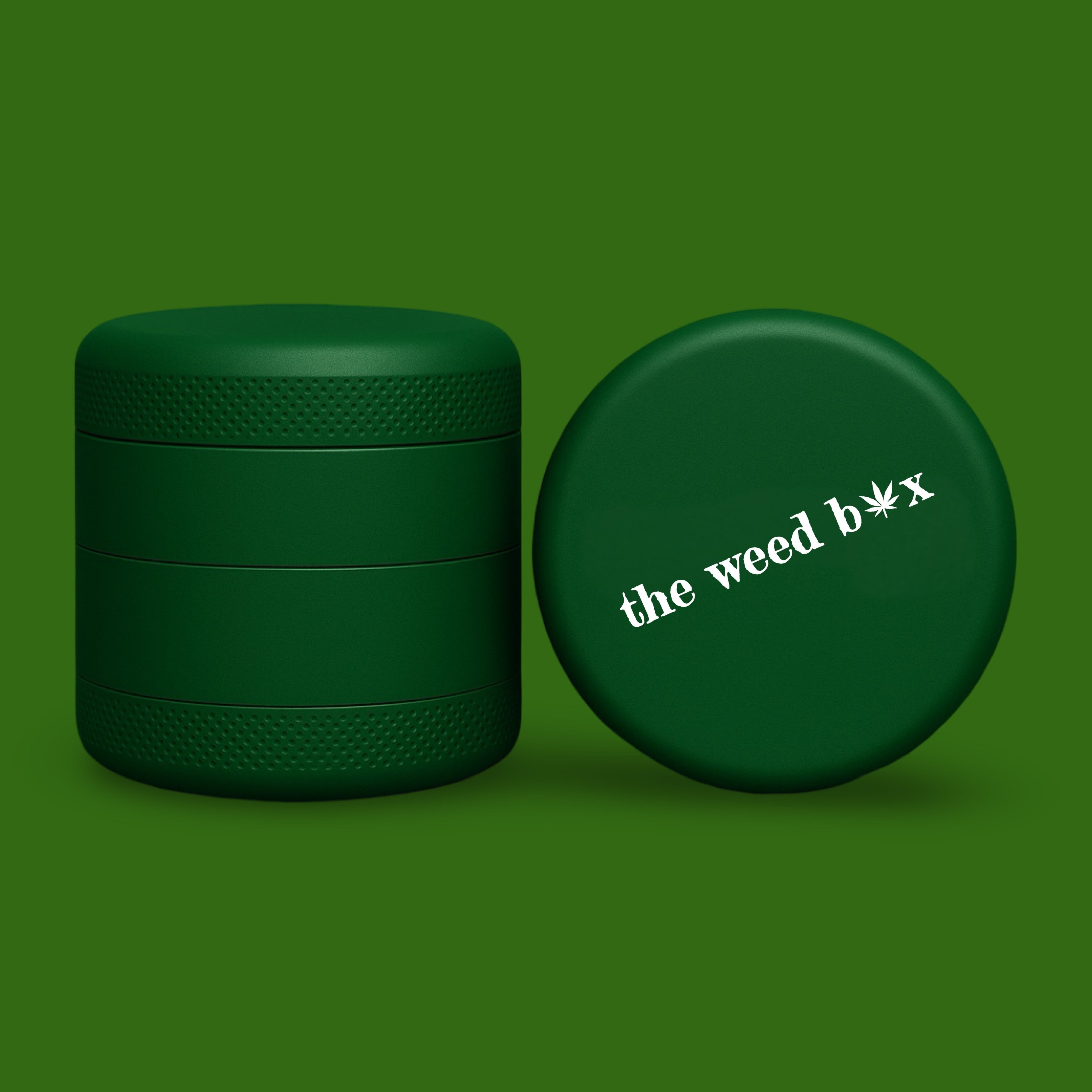 The Weed Box®️ Grinder | 60mm | 4-Part