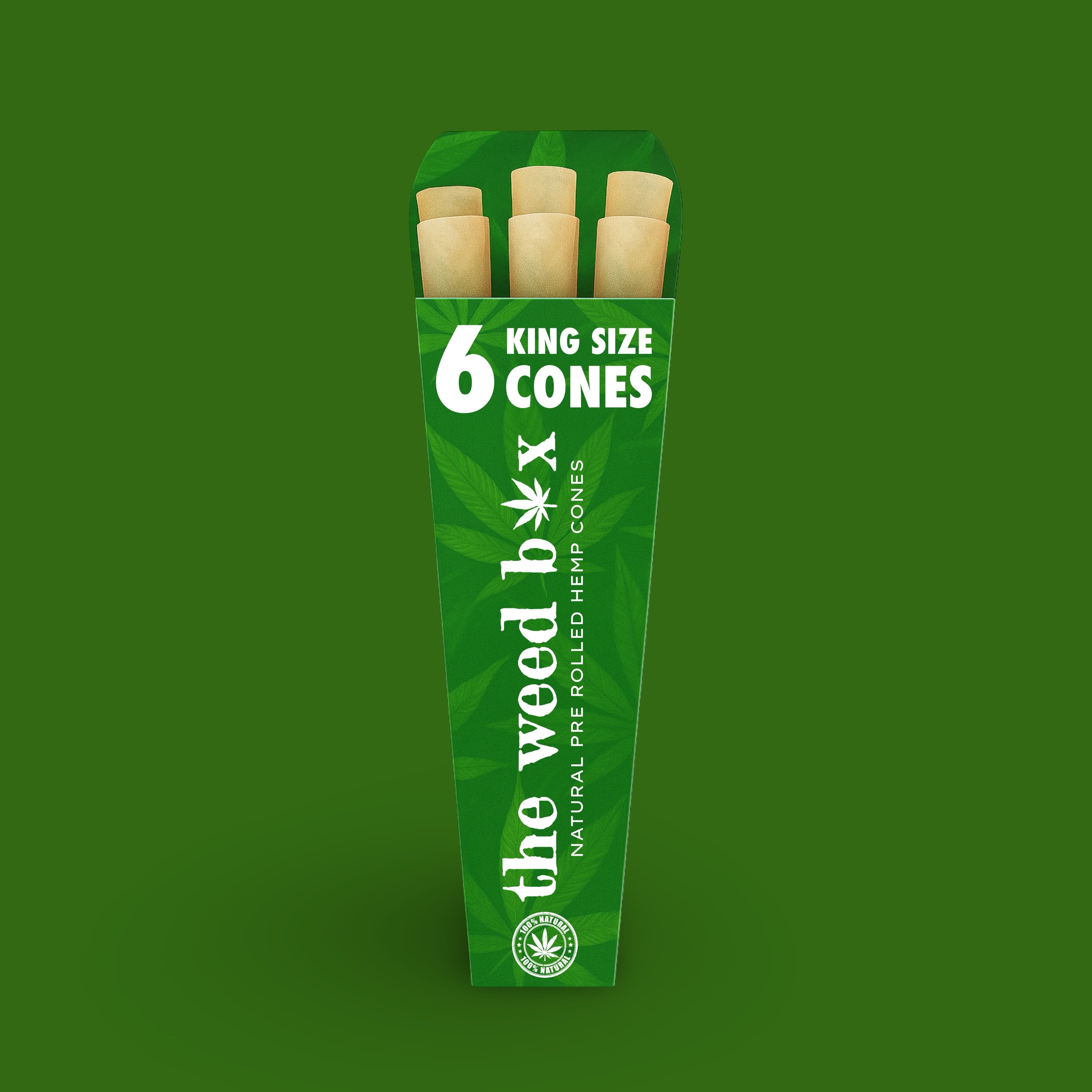 The Weed Box®️ Organic Pre-Roll Cones